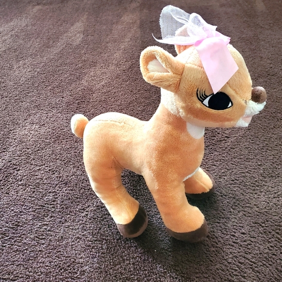 Dan Dee | Toys | Dan Dee Rudolph Clarice Plush 4 Red Nosed Reindeer ...